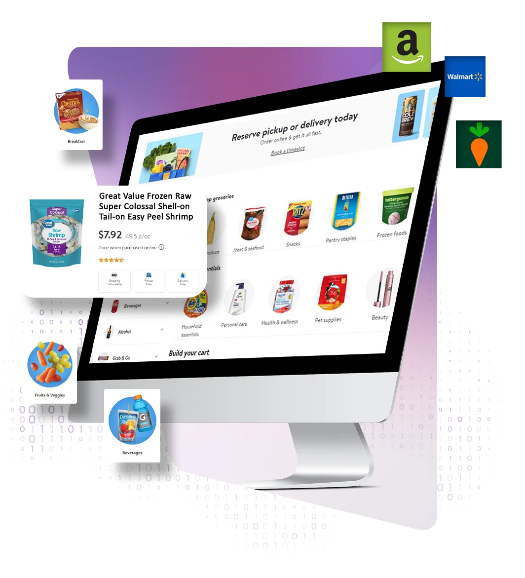 Extract Fmcg Product List Data Grocery App Scraping Services