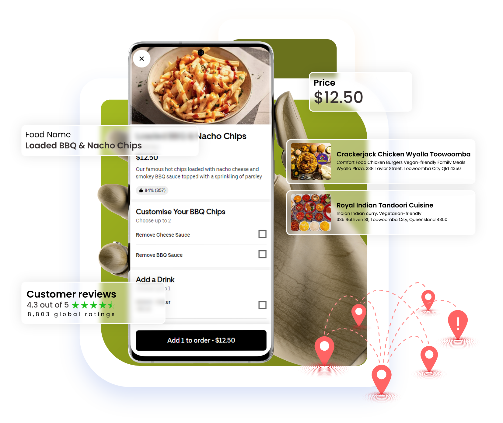 Extract chowNow Food Delivery Data - Web Scraping Extract chowNow Food Delivery Data - Web Scraping